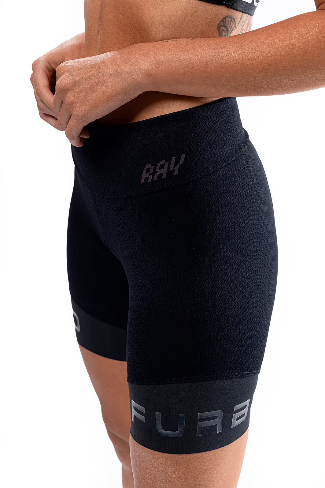 Bermuda Furbo Ray Feminino Preto - Dárien Bike Shop